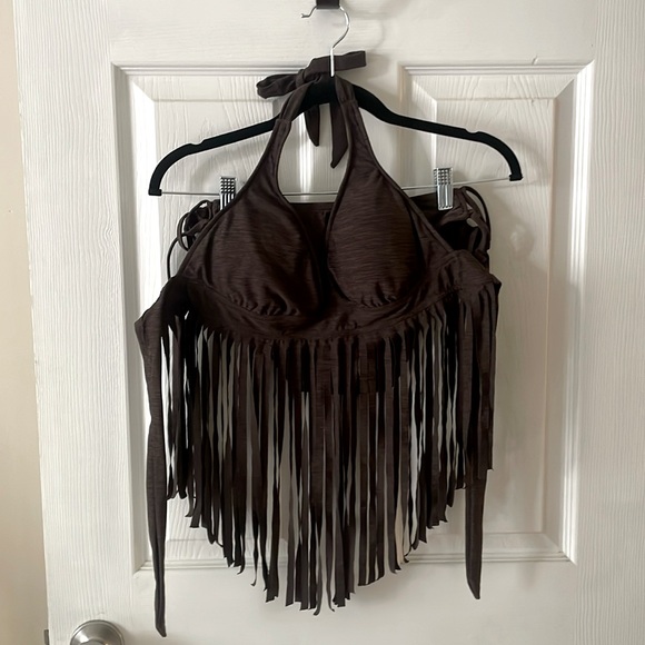 Target | Swim | Fringe Boho Western Two Piece Swimsuit | Poshmark